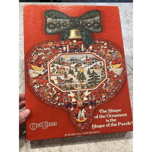 Springbok | Games | Complete Hallmark Christmas Ornament Shaped ...